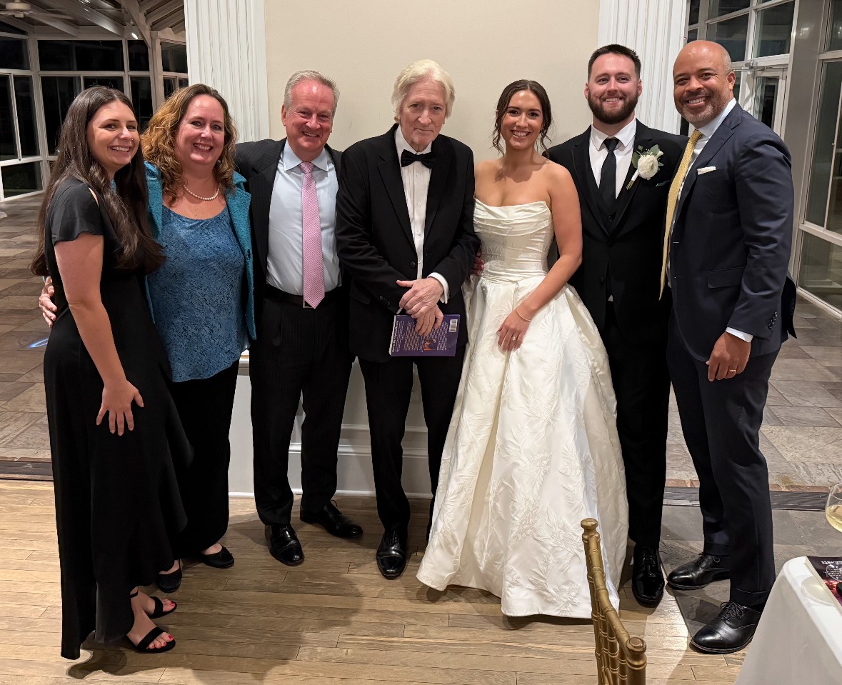 Ford Richardson congratulates Victoria Sipple on her nuptials to Brett ...